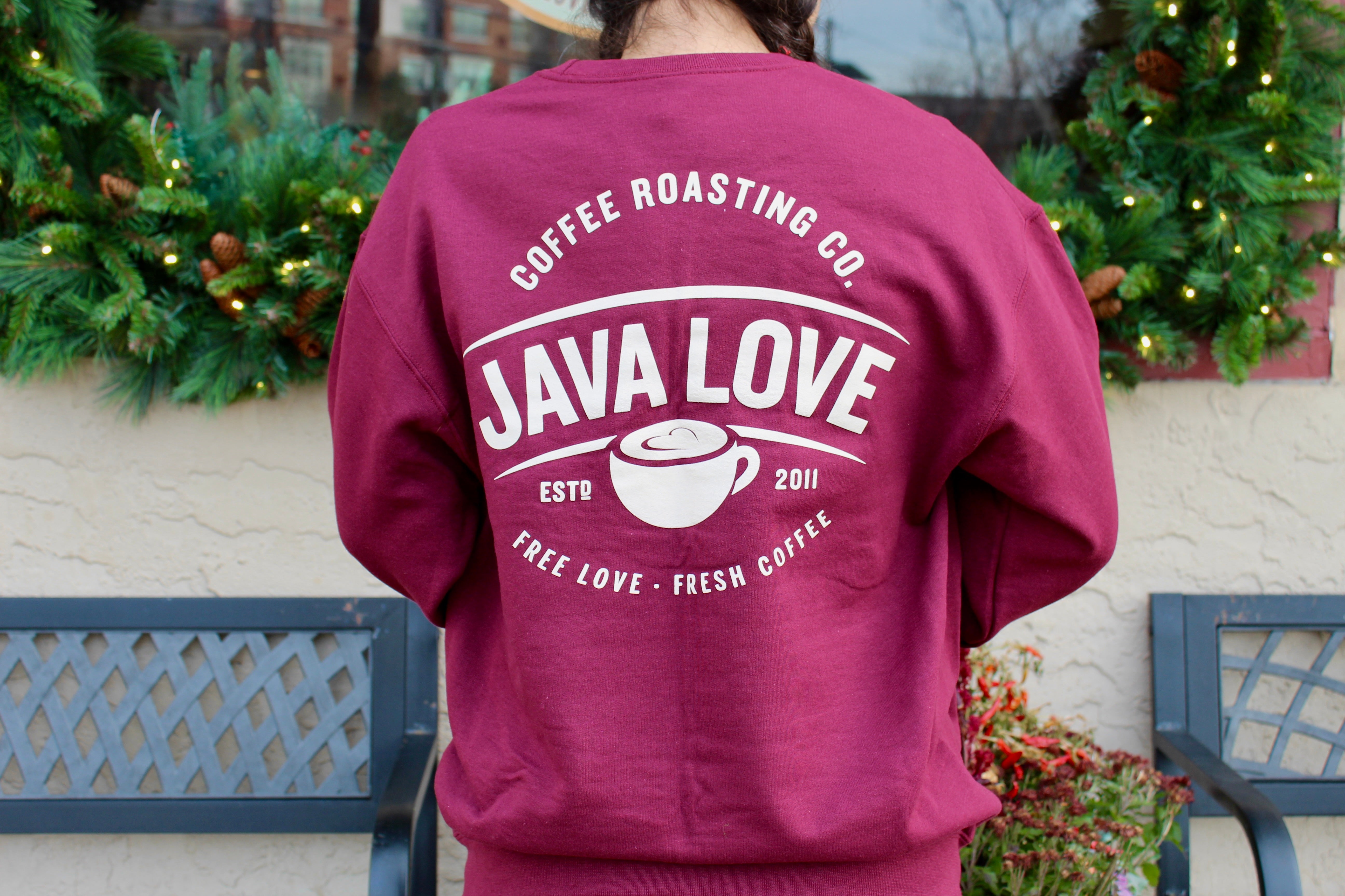 JAVA Crewneck Sweatshirt – Java Love Coffee