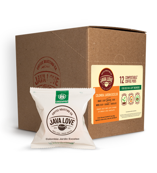 Colombia Jardin Excelso K-Cups – Java Love Coffee