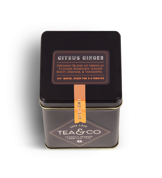 Organic Citrus Ginger | Loose Leaf Tea | Herbal Tea – Java Love Coffee