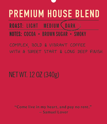 Premium House Blend | Medium Roast Coffee – Java Love Coffee Roasting Co.